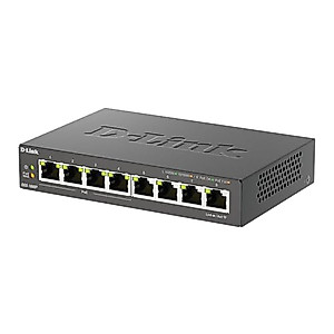 8-Port Gigabit Switch w/PoE