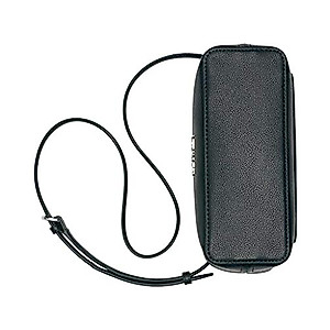 Calvin Klein Hailey Micro Pebble Triple Compartment Chain Crossbody, Black/Silver