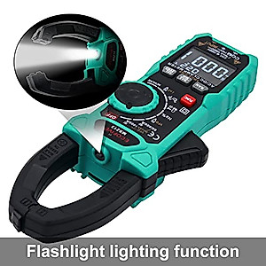 Labloot Ecofive MS213 1000A True RMS AC/DC Voltage Current Diode Capacitance Frequency Temperature NCV VFC Clamp Meter