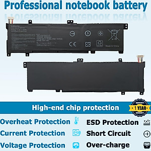 LAQUEENA B31N1429 Laptop Replacement Battery for ASUS A501LB5200 K501LB K501LX K501LX-NH52 K501UW K501U K501UB K501UX K501UX-AH71 0B200-01460100 11.4V 48WH/4240MAH 3-Cell