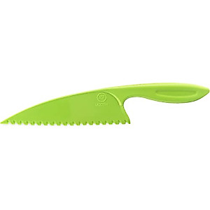 San Jamar Carlisle FoodService Products LK200W Nylon Lettuce Knife, 12" Length, Green