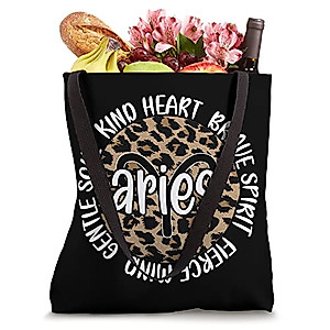 Aries Zodiac Sign Aries Horoscope Astrology Tote Bag