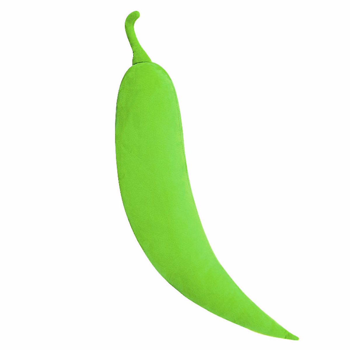 AUCOOMA 23.6" Pepper Plush Toy Stuffed Chili Pepper Pillow Soft Gifts Doll for Kid Green