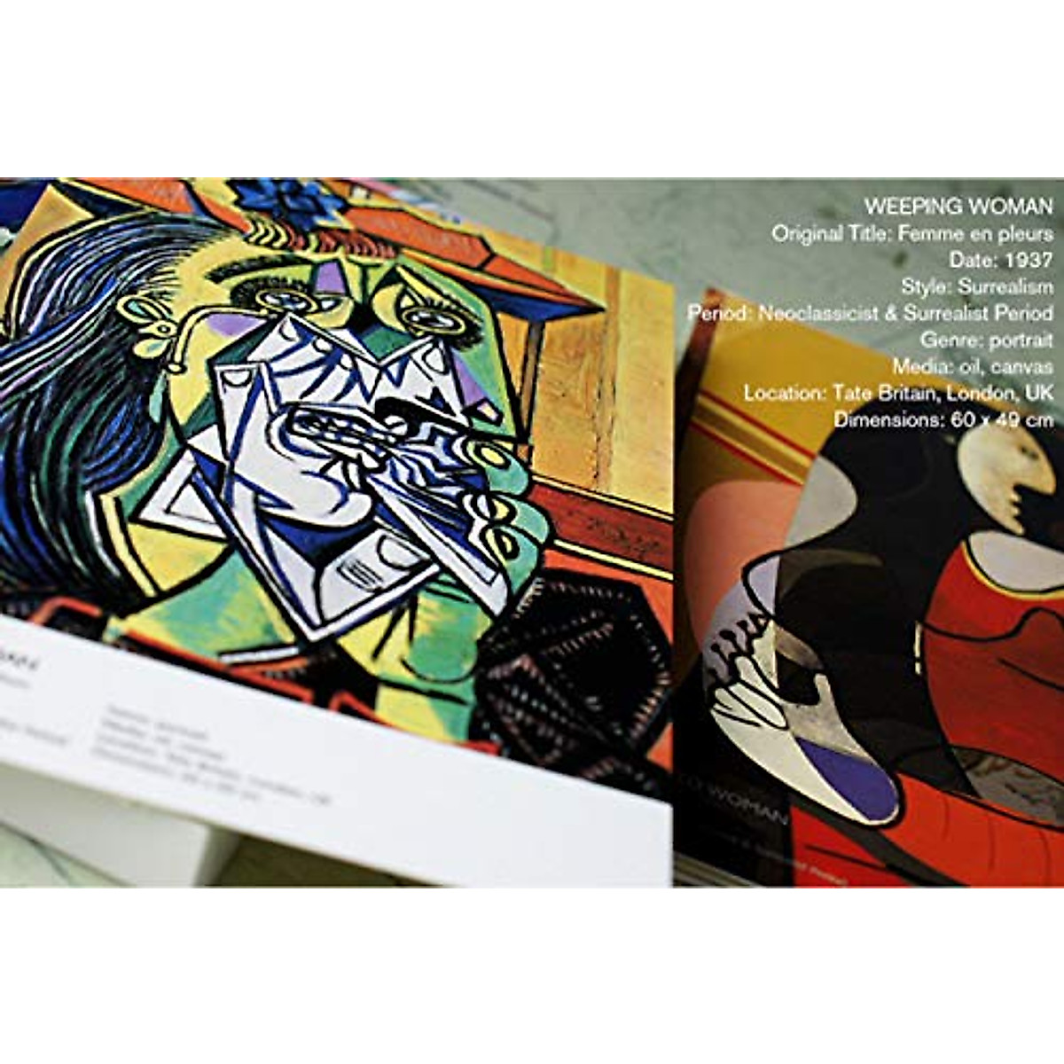 Beautiful Art Postcards set of 30 Post card of Pablo Picasso variety pack Famous Painting Scenery,4 x 6 Inches