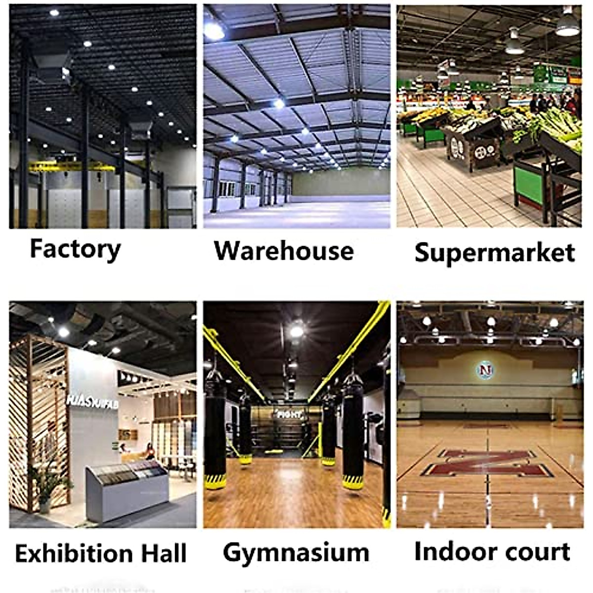 KAQ Led Garage Light 200W 20000LM Deformable, 6500K Garage Ceiling Lights with 4 Panels for E26 E27 Lampholder, Super Bright Garage Lighting Shop Work Lights, Metal Aluminum Alloy Shell Easy to Heat