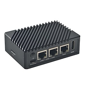 Nanopi R5S Router RK3568 development board OpenWRT A55 HDMI2.0 2.5G Gigabit network port (4GB Ram, No power Supply)