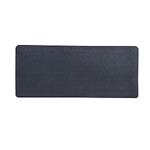 Exercise Equipment Mat for Under Treadmill, Stationary Bike, Rowing Machine, Elliptical, Fitness Equipment, Home Gym Floor Protection, 30" x 78", Black