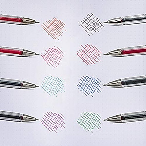 Pentel Arts Slicci Extra Fine Gel Pen, Black Ink 2-Pack (BG202BP2A)