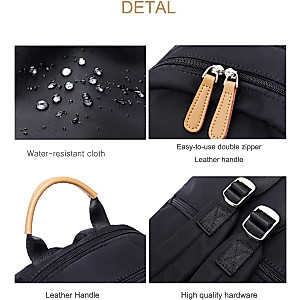 PAOIXEEL 14 Pockets Fashion Backpack, Anti-theft Water Resistance Lightweight Diaper Bag Backpack for Casual Daypack Outdoor