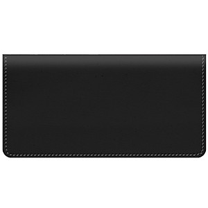 Eric Scott Checkbook Cover for Men and Women, Durable Premium Fabric USA Checkbook Cover for Personal Checkbook with Register and 6 Card/Photo Slots (American Flag)