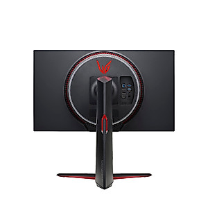LG 27GP95R-B 27” Ultragear UHD (3840 x 2160) Nano IPS Gaming Monitor w/1ms Response Time & 144Hz Refresh Rate, NVIDIA G-SYNC Compatible & AMD FreeSync Pro, Adjustable Tilt, Height, Swivel & Pivot