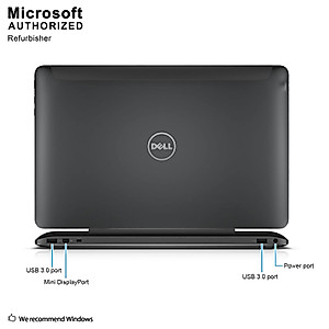 Dell Latitude E7350 Laptop NoteBook Intel Quad Core M5Y71 1.2 GHz 8GB Ram 256GB Solid State SSD Windows 10 Pro (Renewed)