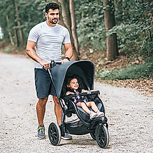 Chicco Activ3 Jogging Stroller - Eclipse | Grey