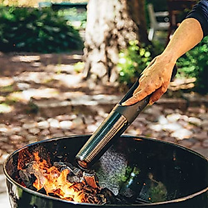 Looft Lighter X | Next Generation Cordless Charcoal Starter | Super Heated air reaches 1200°F in 60 sec | Lights All Fuels: briquettes, Fireplace logs, and More