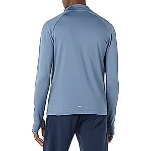 Amazon Essentials Men's Slim Fit Performance Stretch Quilted Active Jacket, Deep Blue, Large