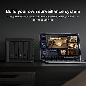 Synology 4 bay NAS DiskStation DS920+ (Diskless), 4-bay; 4GB DDR4