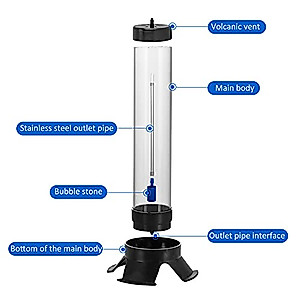 Shrimp Eggs Hatcher Incubator Prawn Incubator Artemia Eggs Hatchery Kit Aquarium Fish Tank Hatch Tool for Aquarium Brine Shrimp Eggs