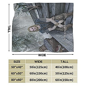 Hey, You You're Finally Awake Blanket Throw Blanket Ultra Soft Velvet Blanket Lightweight Bed Blanket Quilt Durable Home Decor Fleece Blanket Sofa Blanket Luxurious Carpet