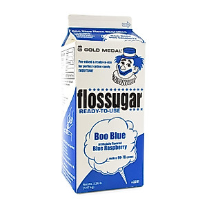 Gold Medal Mix & Match Cotton Candy Flossugar, 52 oz - 1/2 Gallon, 6 Pack