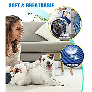 Kkiimatt 10 in 1 Pet Grooming Hammock Harness with Nail Clippers/Trimmer, Grooming Sling for Small Animals Nail Trimming/Clipping For Cat&Dog (XXS/Under 10lb Blue)