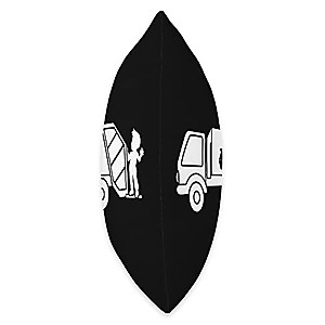 Garbage Truck Waste Recycle Trash Collector Earth Day Throw Pillow