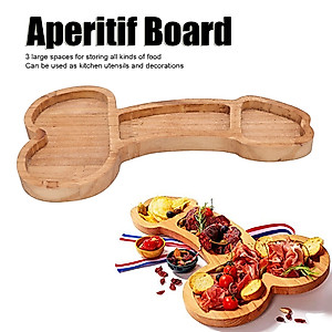 Trumpet Shape Charcuterie Boards, Composite Wood Aperitif Board Cheese Board Funny Gifts, Food Platter, Housewarming Gift, Large Cutting Boardb (Right)