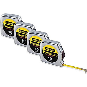 TAPE MEASUR PKT 10'X1/4"