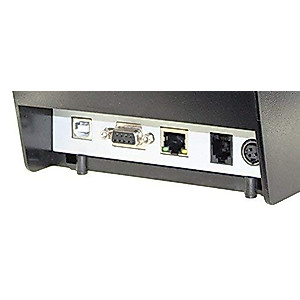 EOM-POS Thermal Receipt Printer - USB, Ethernet/LAN, & Serial Ports - Auto Cutter - Beeper/Buzzer- Cash Drawer Port - Paper Width 3 1/8" (80mm) - for Windows - NOT for SQUARE