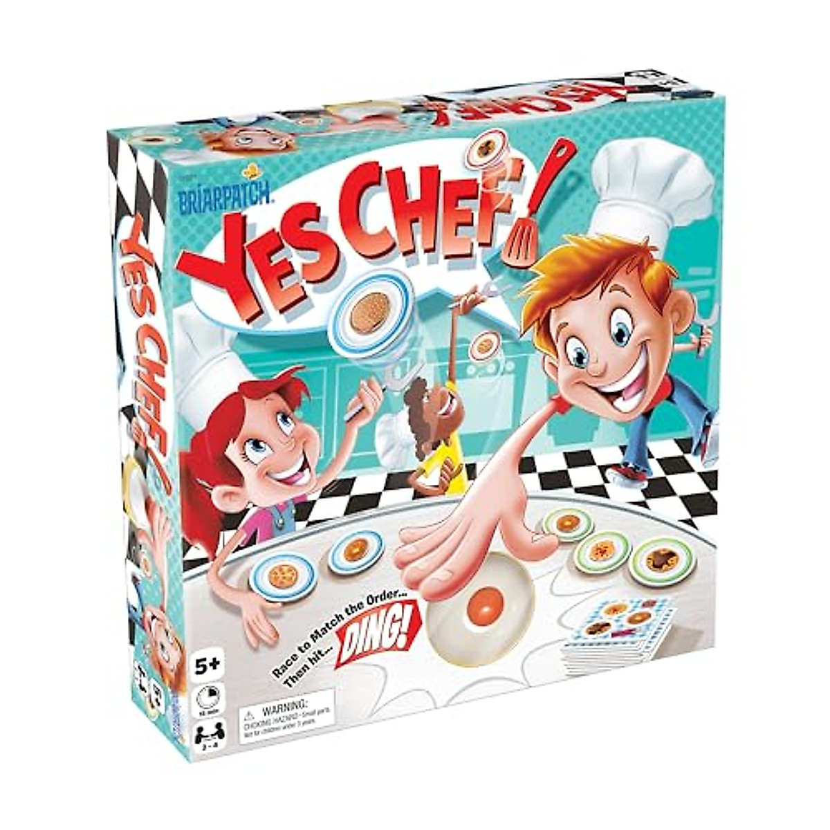 Briarpatch, Yes, Chef Cooking Game, Early Preschool Learning for Toddlers, Kindergarten and 1st Grade