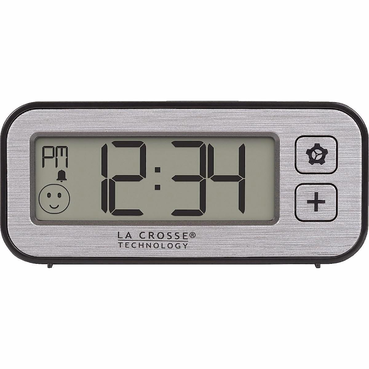 La Crosse Technology 513-148-TBP-3 Mini Digital Clock with Comfort Meter