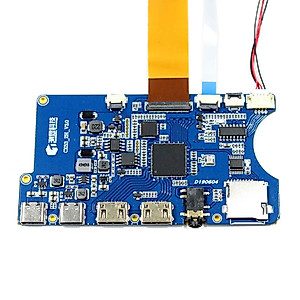 VSDISPLAY 12.3inch HSD123KPW1 1920X720 LCD Screen Work with Type C HD-MI TF Card (Micro-SD Card) LCD Controller Board, 12.3" 12.3 inch bar Screen Advertising Screen Display