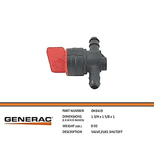 Generac - VALVE:FUEL SHUTOFF