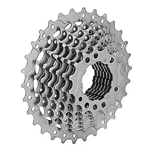 Road Bike Freewheel, Weight Reduction Cassette Freewheel Runs Smoothly Concave and Convex Tooth High Accuracy Tooth Ratio Anti Rust Treatment for Cycling