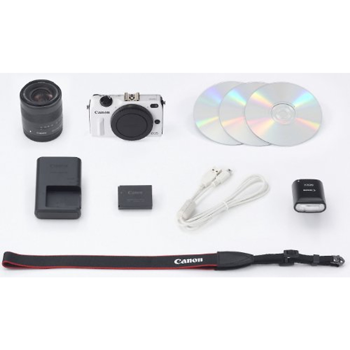 Canon mirrorless SLR EOS M2 STM lens kit EOSM2 L1855STMK-WH