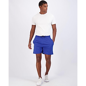 5 Pack: Mens Big & Tall King Size Heavyweight 5 Inch Gym Shorts Running Workout Dry Fit Athletic Active Short for Men with Pockets Basketball Fitness Quick Training Summer Sport Exercise - Set 4, 3X