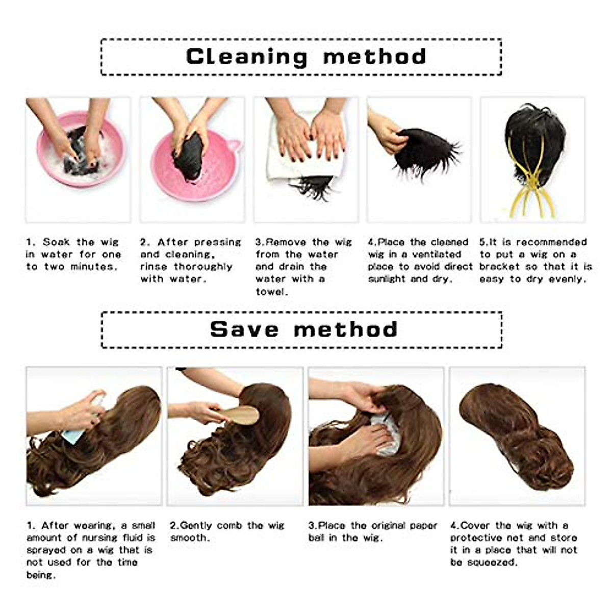 Baruisi Long Curly Wavy Red Wigs for Women Side Part Natural Looking Cosplay Synthetic Fiber Wig Heat Resistant Replacement Wig