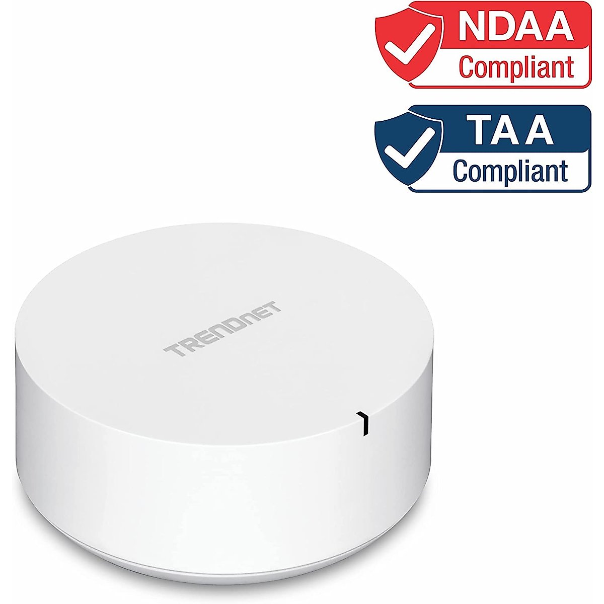 TRENDnet AC2200 WiFi Mesh Router,TEW-830MDR,1xAC2200 WiFi Mesh Router,App-Based Setup,Expanded Wireless Internet(Up to 2,000 Sq Ft.Home),Supports 2.4GHz/5GHz,White