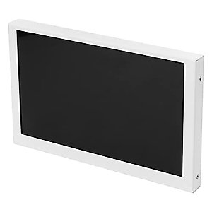 FECAMOS Computer CPU GPU RAM HDD Data Monitor, Automatic Shut Down Changeable Theme Clear IPS Type C Secondary Screen for PC(White)