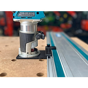 ToolCurve Guide Rail Adapter Compatible with Makita Router - Made in USA