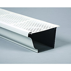 Amerimax Home Products 86670 Snap-in Filter Gutter Guard, 3', White (Pack of 25), 75 Foot