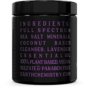 Earth Chemistry Lavender Volumizing Sea Salt Shampoo Get Thick, Full Beachy Waves, For Oily Or Thin Hair, Pump Up The Volume On Flat Or Thinning Hair, Made In The USA, Support Small Businesses