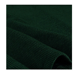 ECDAHICC Women's High Wasited Biker Shorts Ribbed Knitted Bodycon Short Leggings Knitwear (BG2,L)