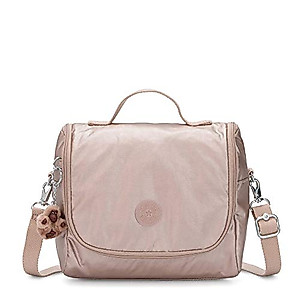 Kipling Kichirou Metallic Lunch Bag Quartz Metallic