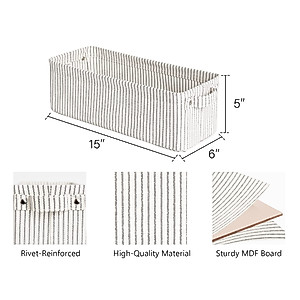 StorageWorks 2-Pack Narrow Storage Bins with 2-Pack Storage Bins