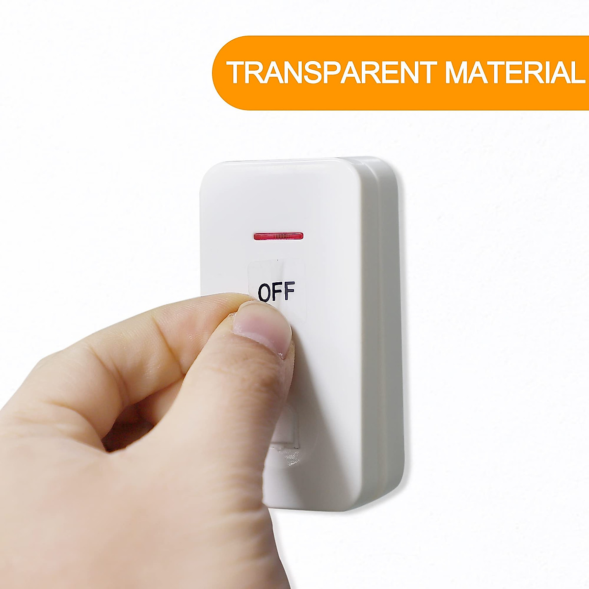 TOMALL 200Pcs Light Switch Labels Icon Stickers Household Transparent Light Fan Heater Bed Bathroom Kitchen Garage Laundry Room Switch Label Graphic Kit for Home Office School Hotel Public Places