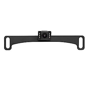 BOYO VTL17IRTJ - Concealed License Plate Backup Camera with Night Vision and Active Parking Lines (Black)