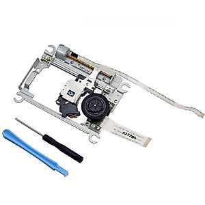 JOLANCO TDP182W Laser Deck Optical Drive Assembly for PS2 Slim SCPH-79000 7900X 7900# Series Sony Playstation 2 Slim Game Console Replacement,with Opening Tool