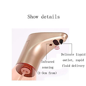 Soap Pump Dispenser Transparent Automatic Kitchen Bathroom Soap Dispenser Creative Bathroom Foam Hand Bottle 350ml Bottles Dispenser