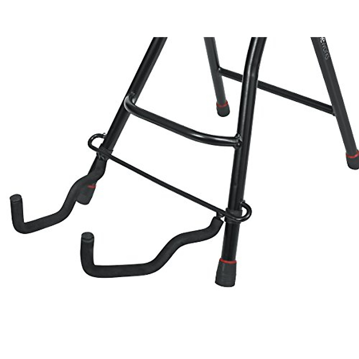 Gator Frameworks Guitar Seat with Padded Cushion, Ergonomic Backrest and Fold Out Guitar Stand; Holds both Acoustic and Electric Guitars (GFW-GTR-SEAT)