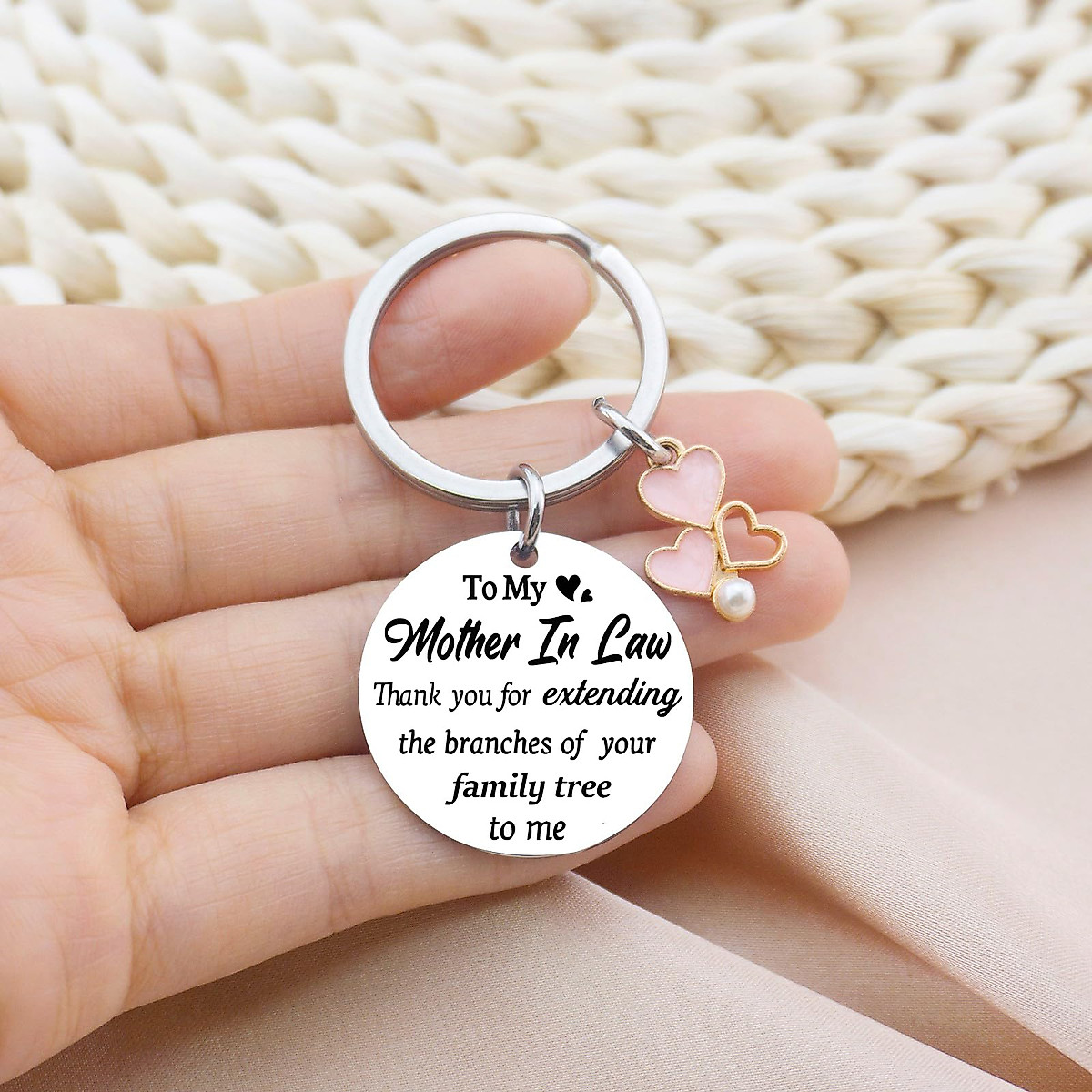 Ikacvb Mother In Law Gifts From Daughter Son In Law Mothers Day Gifts Unique Keychain Gift For Mother In Law Birthday Gifts From Bride Groom Stocking Stuffers